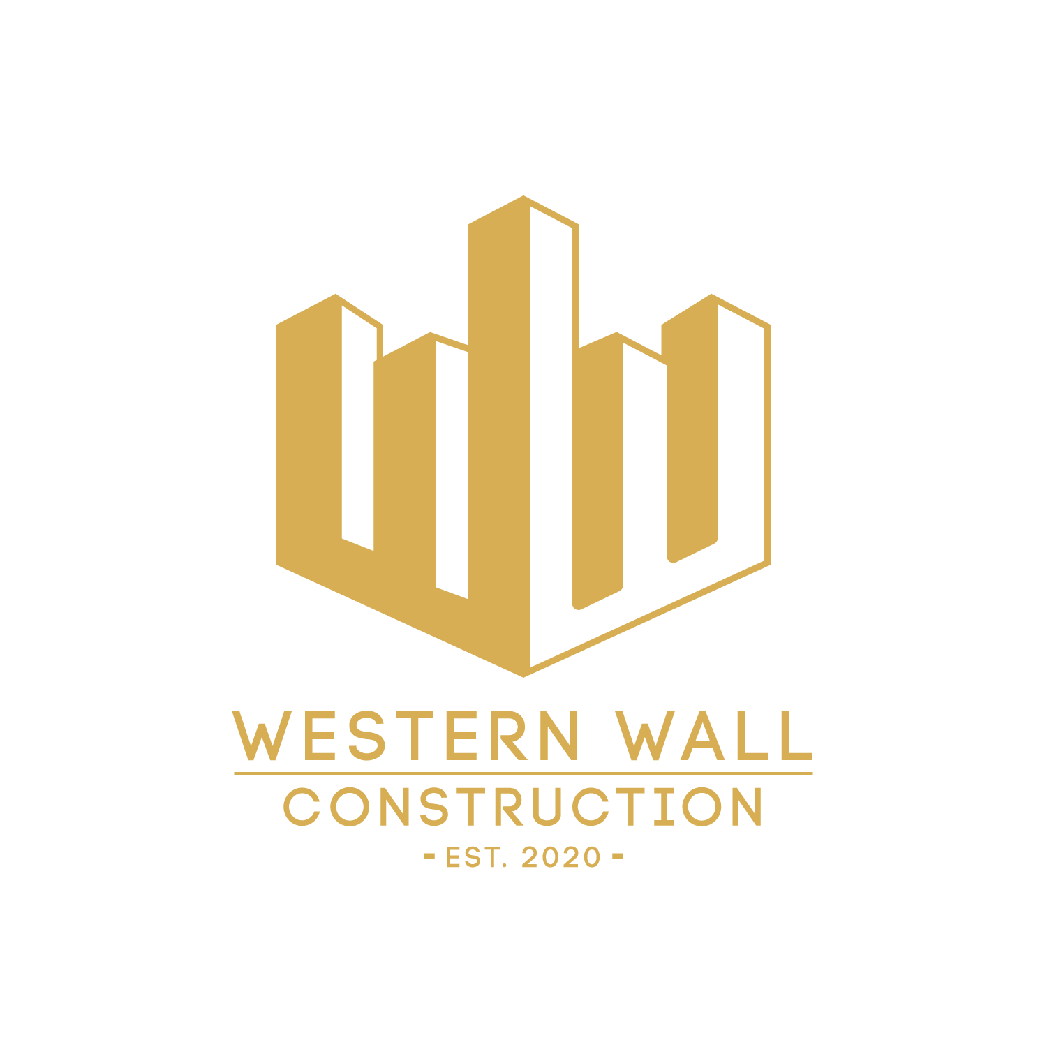 Western Wall Construction